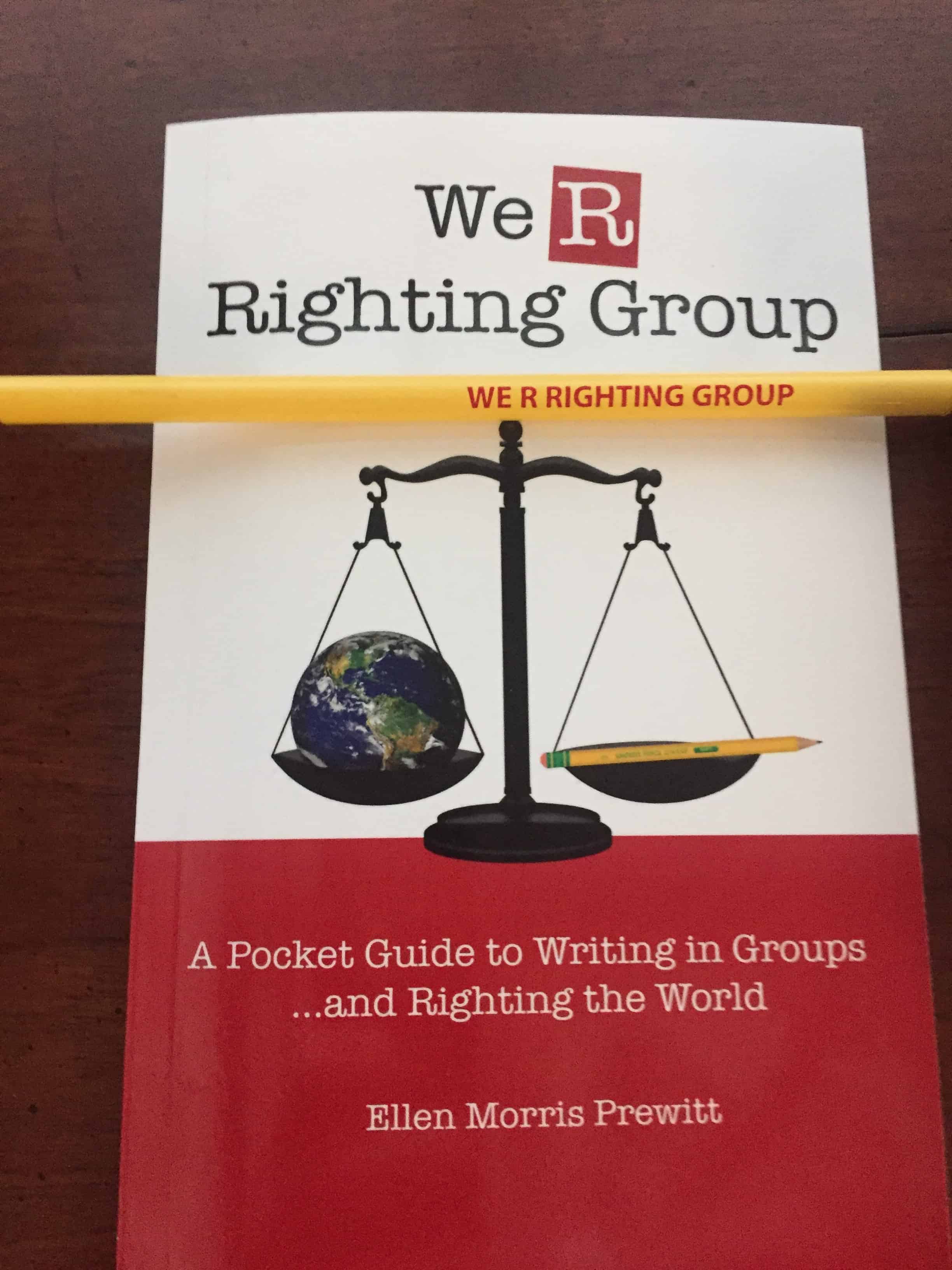 We R Righting Group - Ellen Morris Prewitt