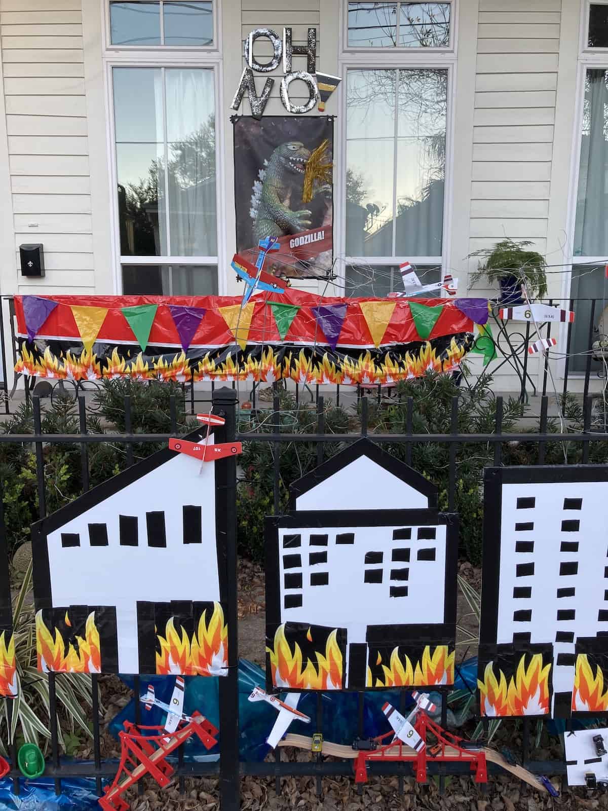 "Oh, No!" Godzilla: Mardi Gras 2022 - Ellen Morris Prewitt