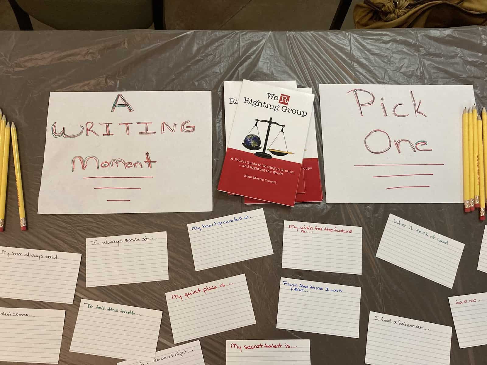 Writing Can Bring Us Together - Ellen Morris Prewitt